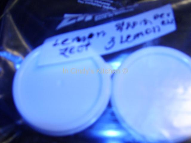 In Cindy's Kitchen: Freezing Lemons: How To