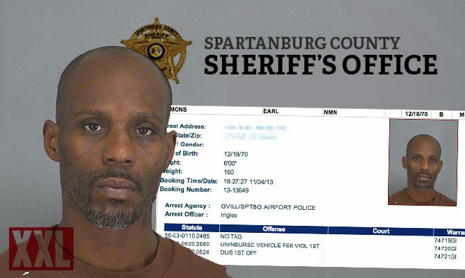 DA BREAKS: DMX - Arrested for the Fourth time
