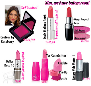 Novividade: Batom rosa chiclete e unhas laranja!