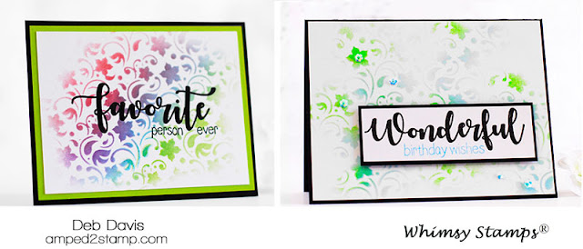 You're My Favorite Flower Flourish - NewAmped2Stamp