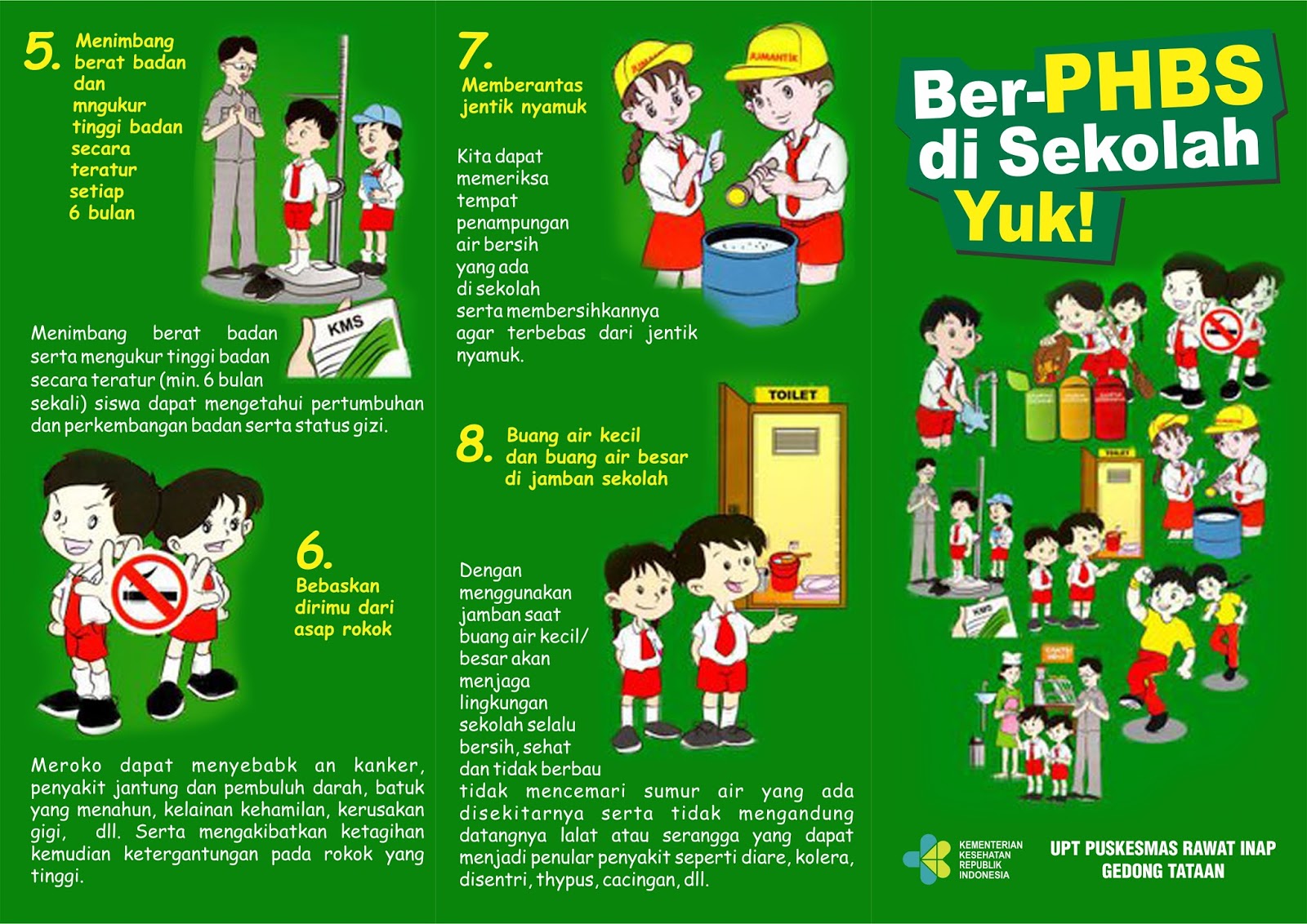 Detude Print: PHBS (CONTOH DESIGN)