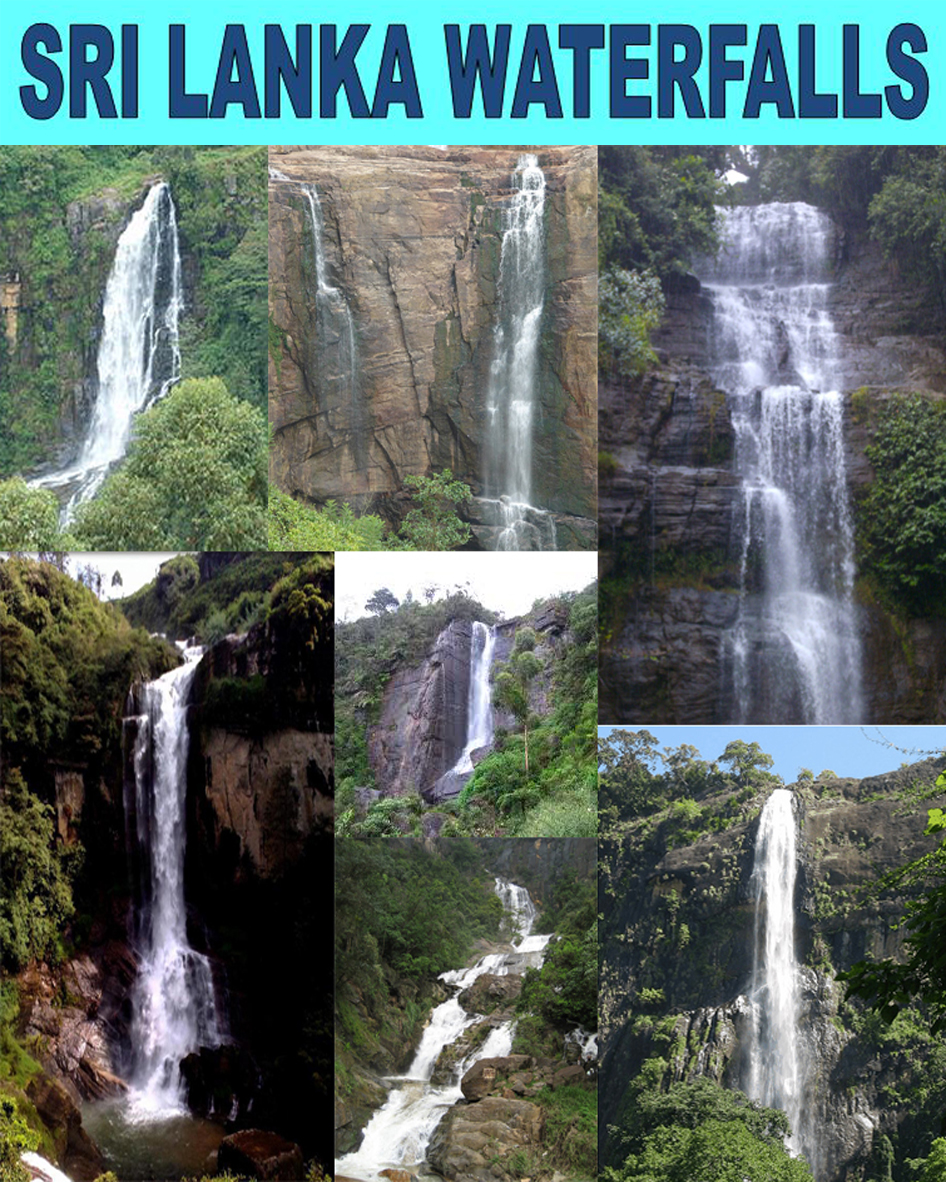 Explore Nature: Natural waterfalls of Sri Lanka