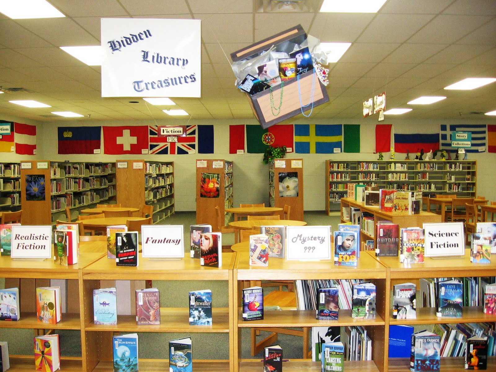 Library Displays: Hidden Library Treasures