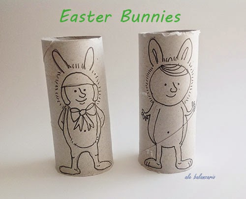 Ale Balanzario Ilustracion: How to make Easter Bunnies for Easter ...