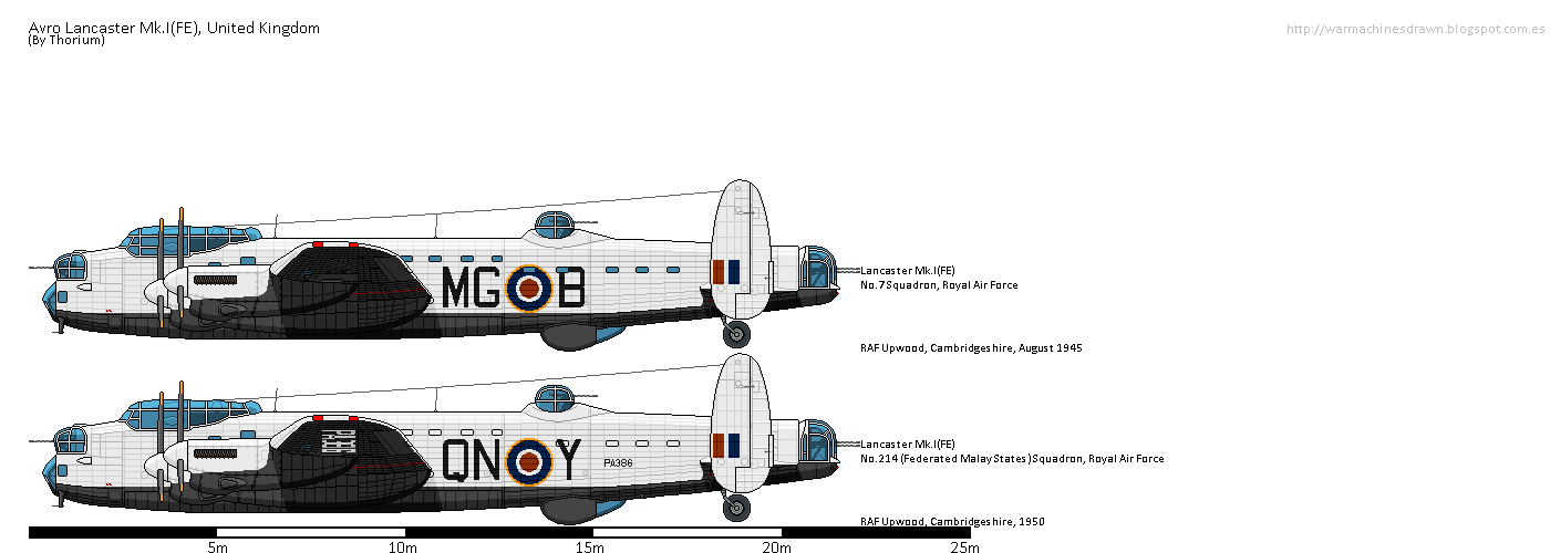 War Machines Drawn: Avro Lancaster Mk.I (FE)