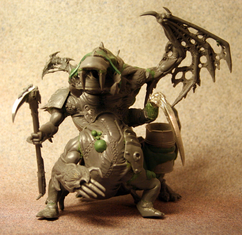 Warhammer In Progress: Great Unclean One / Ku'Gath -Skaven Hell Pit ...