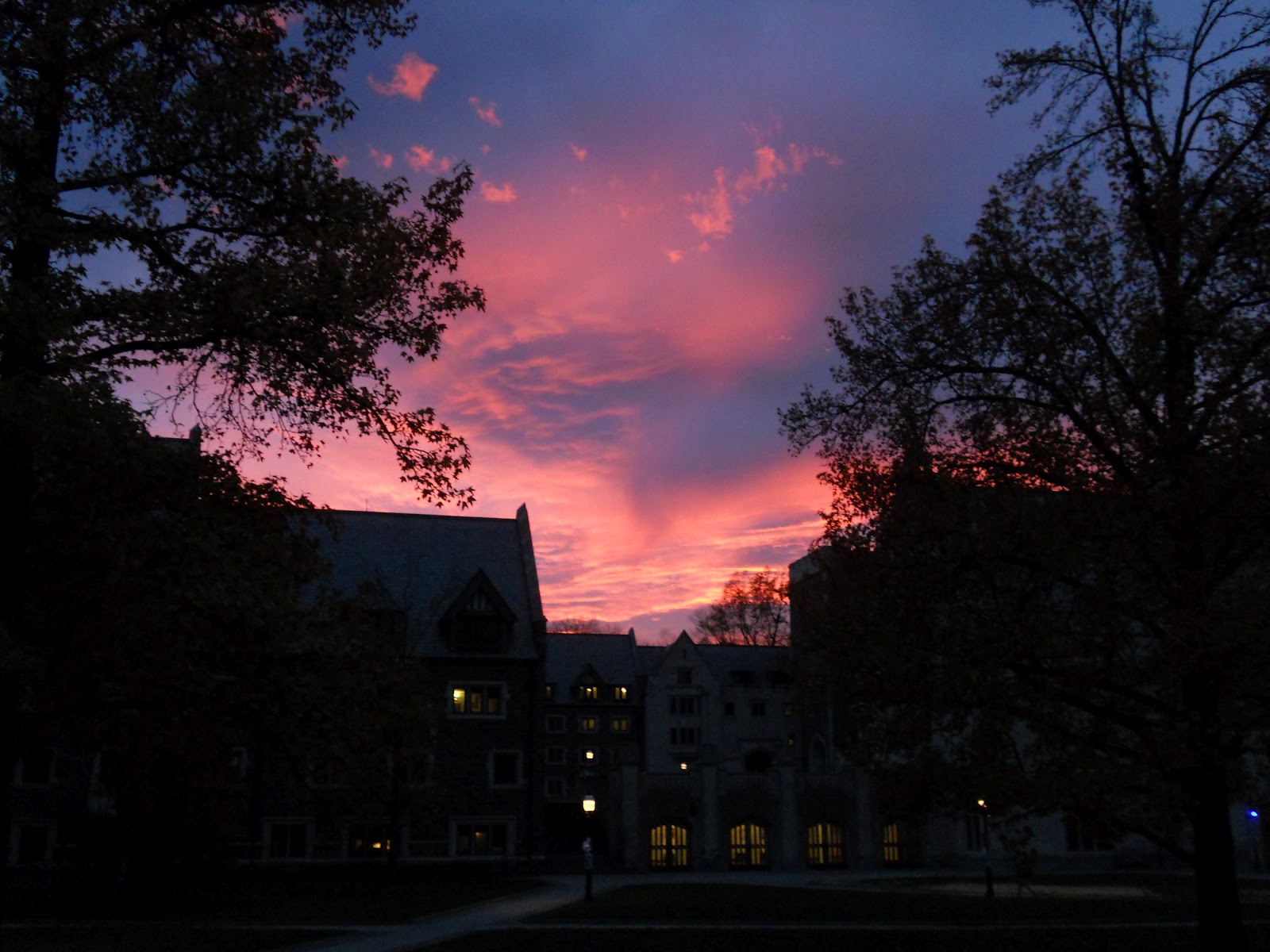 Nature Photography: Princeton Fall Sky