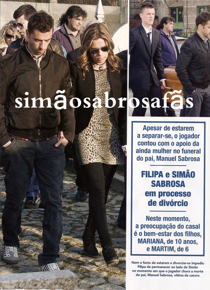 Simão Sabrosa, eterno número 20: Rumores: Filipa e Simão em processo de ...