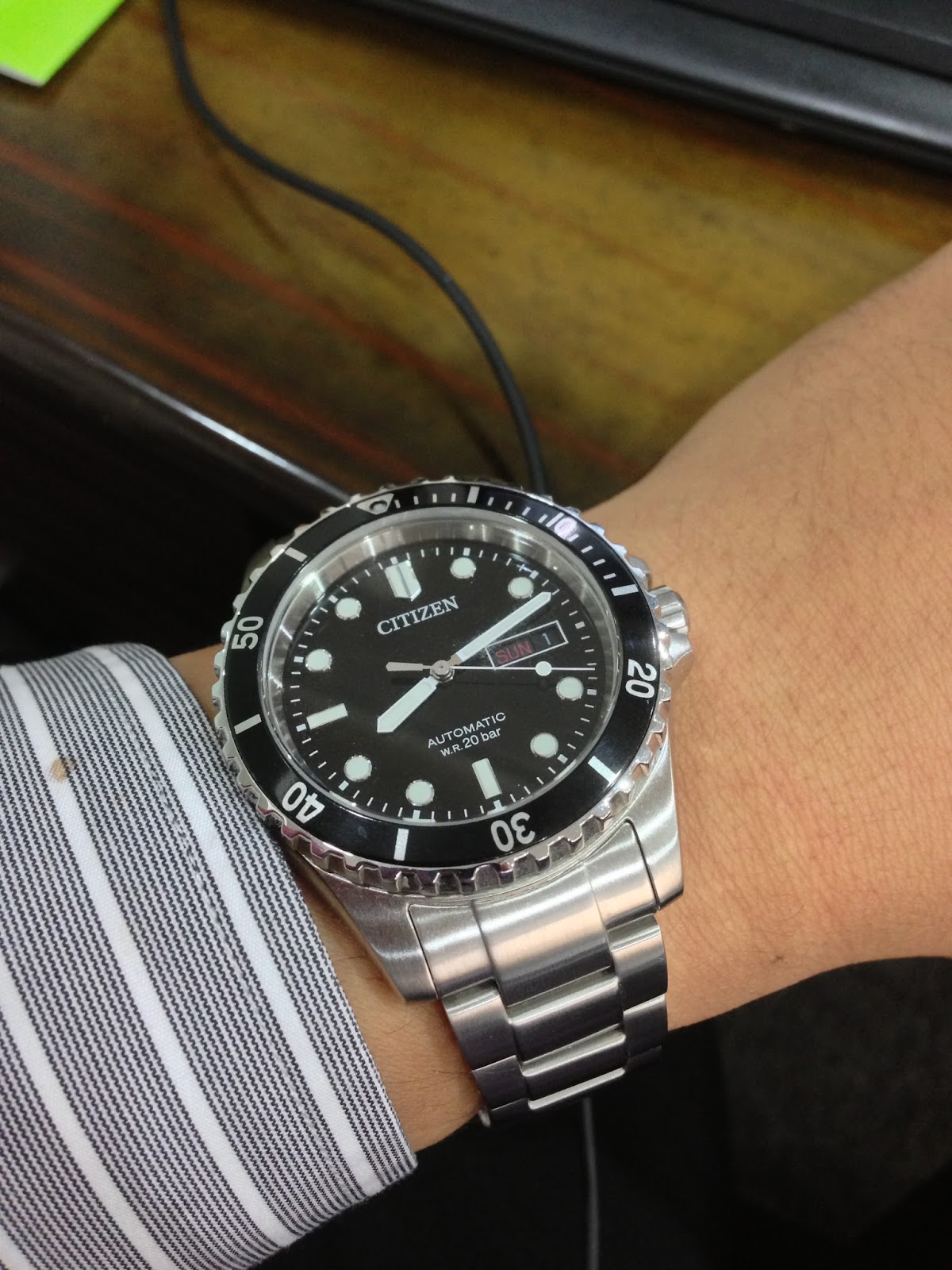 My Eastern Watch Collection: Citizen Automatic NY602151E Divers' Watch ...