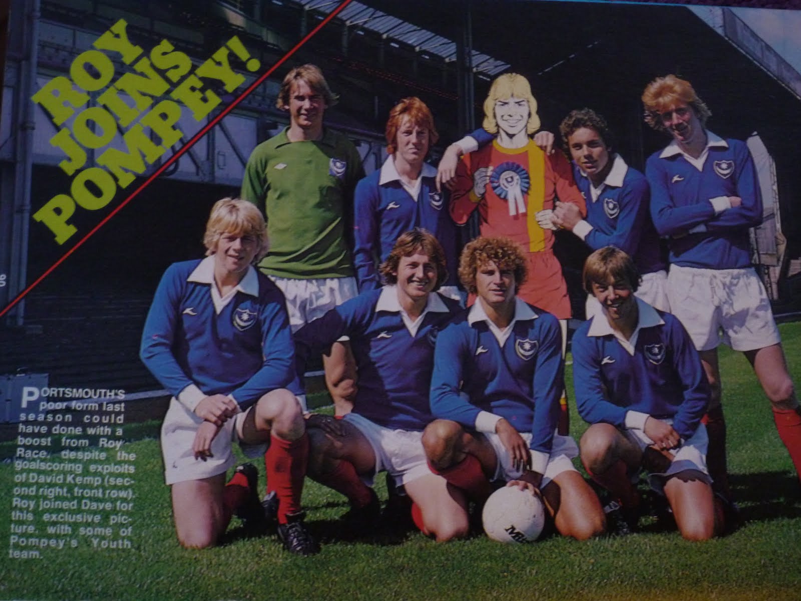 Being Blue Through and Through (BBTandT): Roy Race Joins Pompey ...