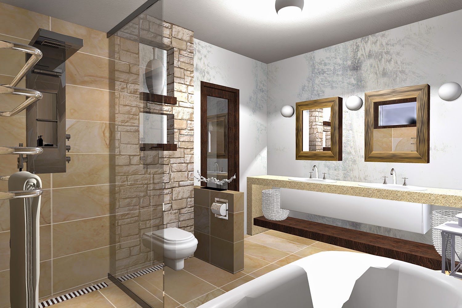 Moderná kúpelňa - a predsa provensálsky štýl | Štýly bývania