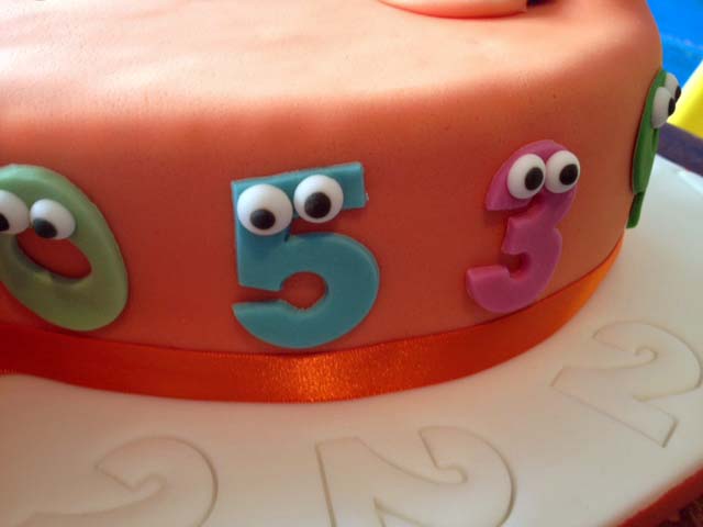 lauralovescakes...: Numberjacks #2 Cake