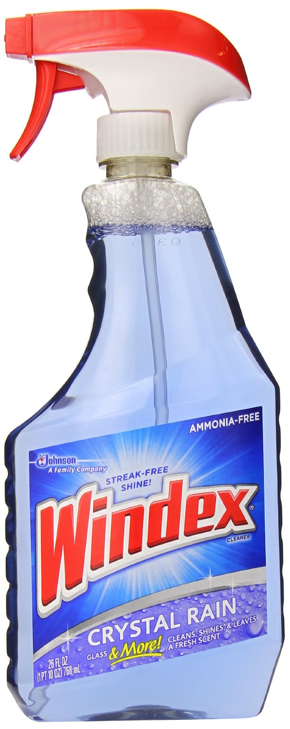 2 Bottles 26oz Windex Multi-Surface Cleaner Spray Crystal Rain $2.96 ...