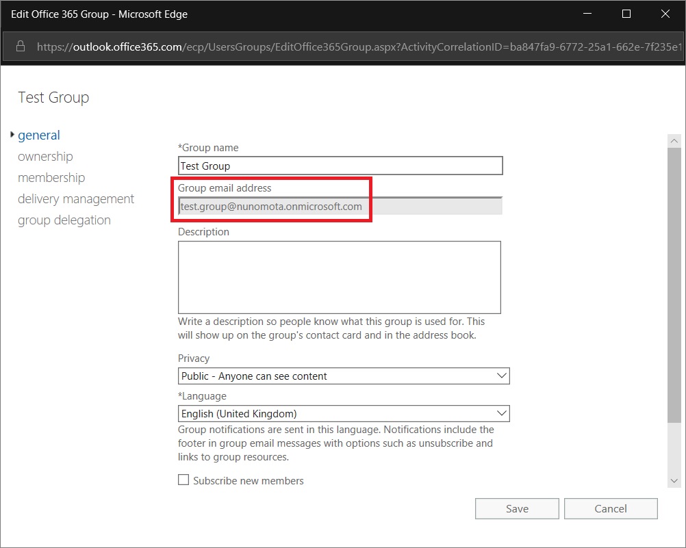 Lets Exchange How To Update Office 365 Groups Primary Email Address lets-exchange-how-to-update-office-365-groups-primary-email-address