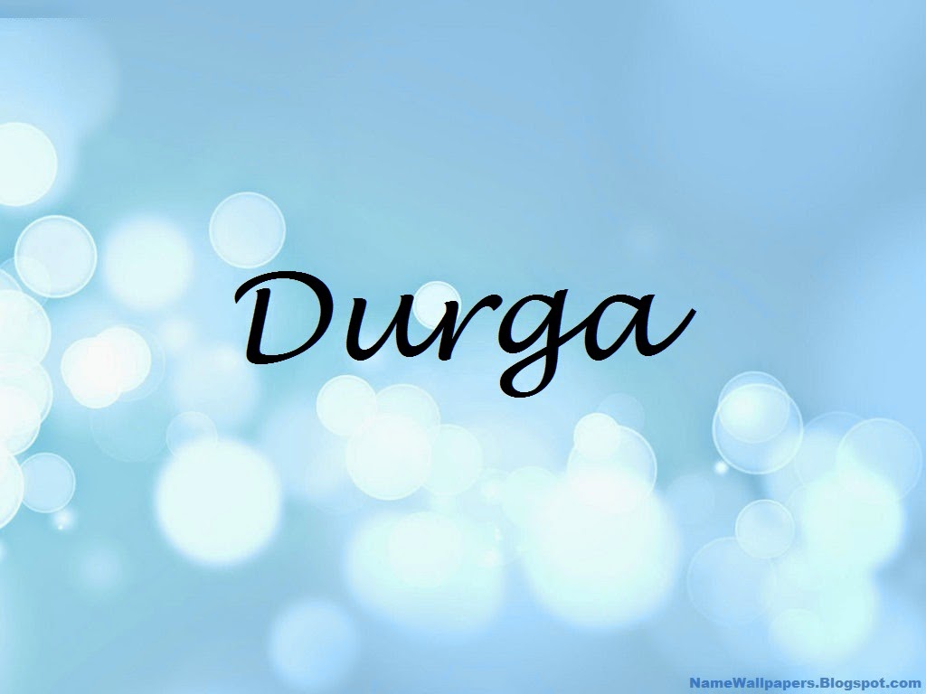 Durga Name Wallpapers Durga ~ Name Wallpaper Urdu Name Meaning Name ...