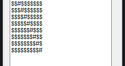 Aprendiendo C#, Python, C++, A.I, BASIC...: Asteriscos - IX