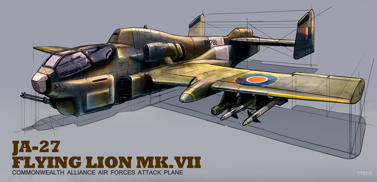 maggot in the brain: JA-27 Flying Lion MK.VII