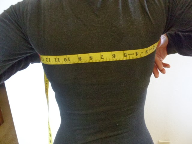 Rhonda's Creative Life: Drafting The Basic Bodice, Taking Measurements