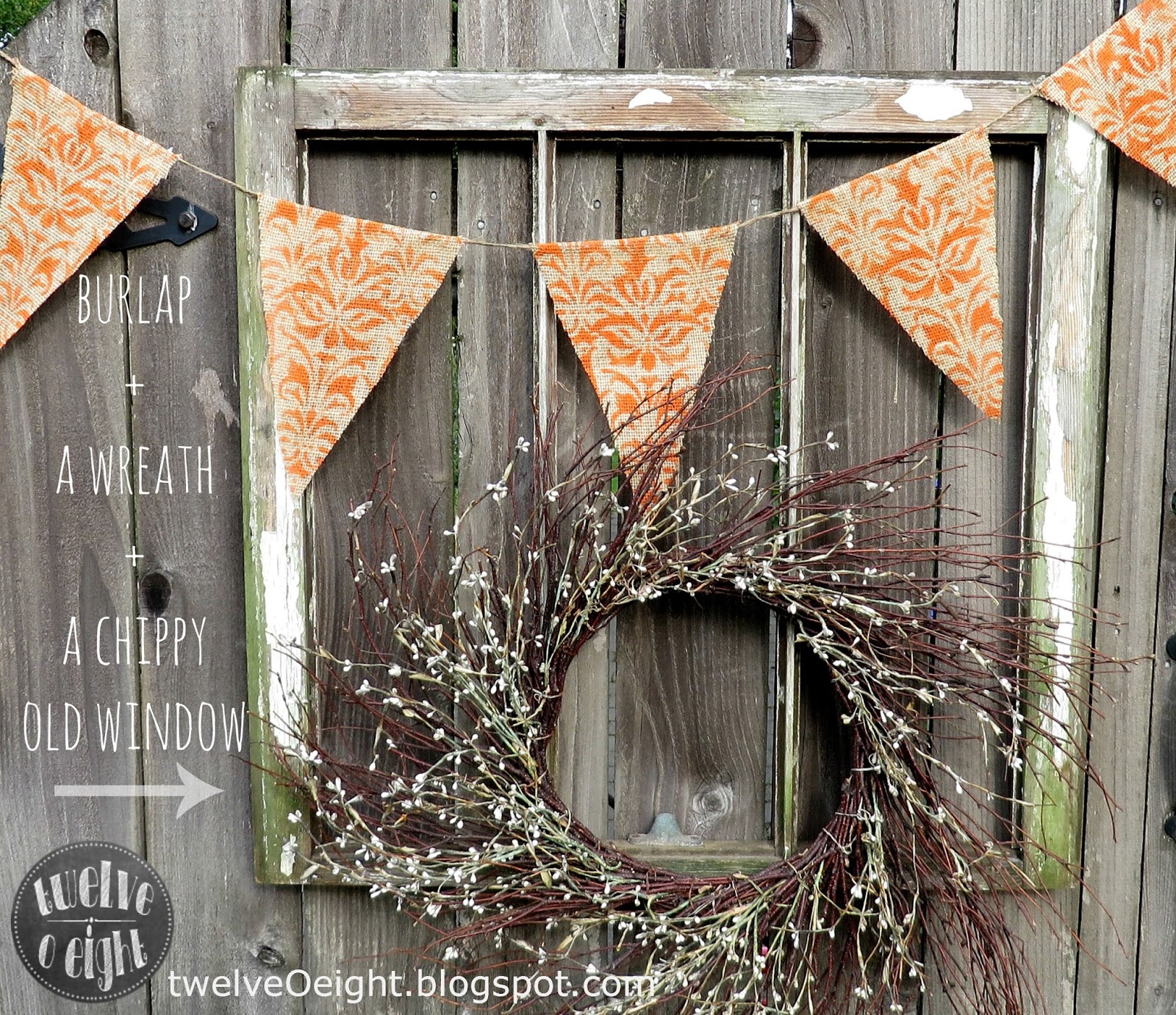 DIY Fall Burlap Banner – twelveOeight