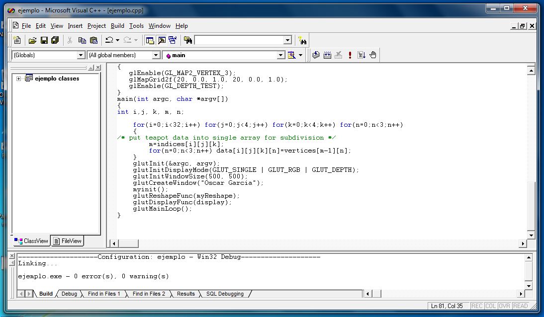 Garcia Delgado Oscar, Graficacion: Programa de lineas de taza de cafe