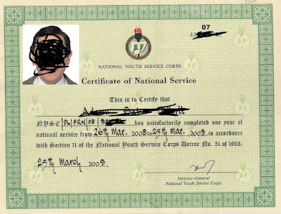 Differences in NYSC Discharge, Exemption and Exclusion Certificate ...