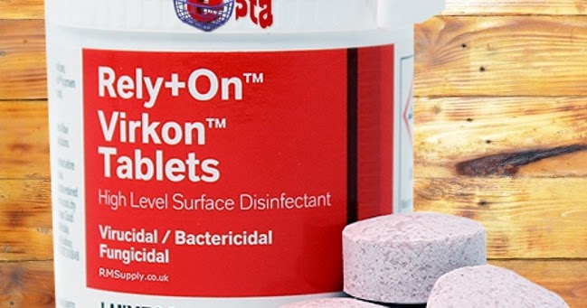 Disinfektan Virkon Rely On Tablets Basmi Virus, Bakteri - Toko Esta ...