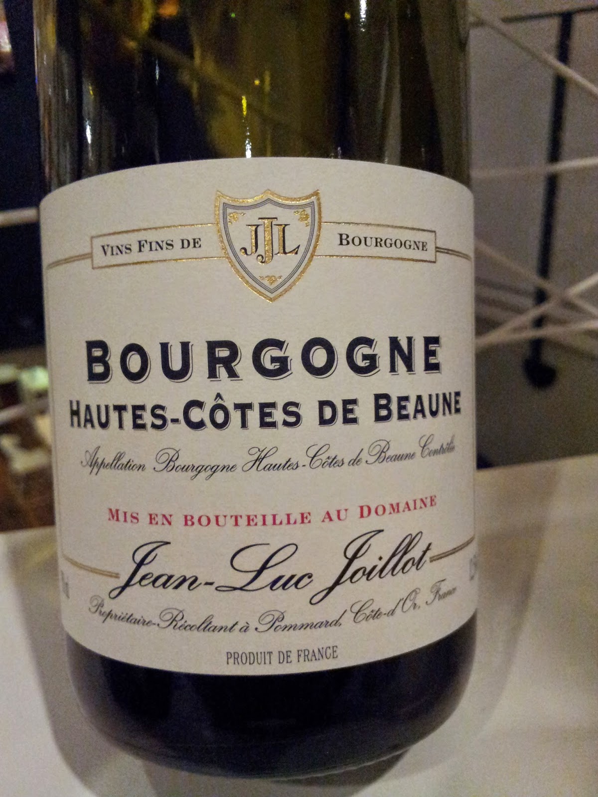WINENOLOGY: Bourgogne Hautes-Côtes de Beaune Aoc - 2012 - Jean-Luc Joillot