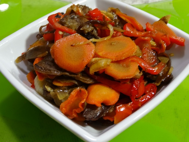 Dulces Antojos ... y no tan dulces: Mix de Verduras Agridulce