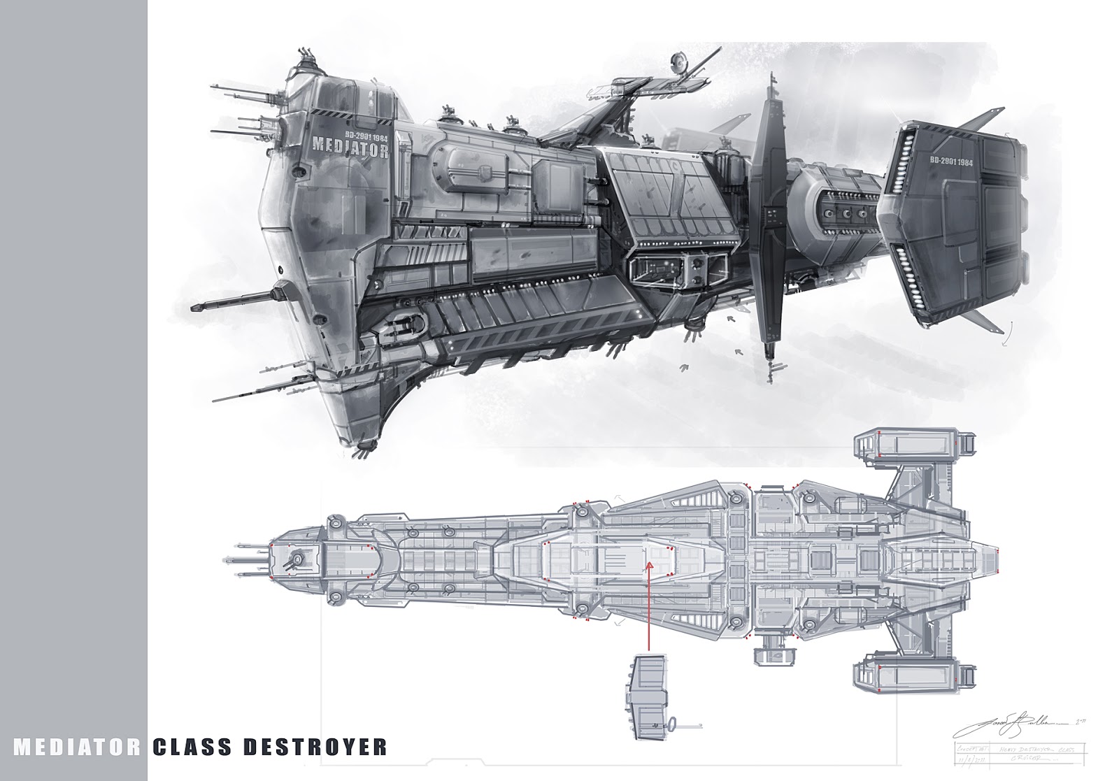 Soulful Savage: The Art of Jared Pullen : Starship Design: Creating a ...