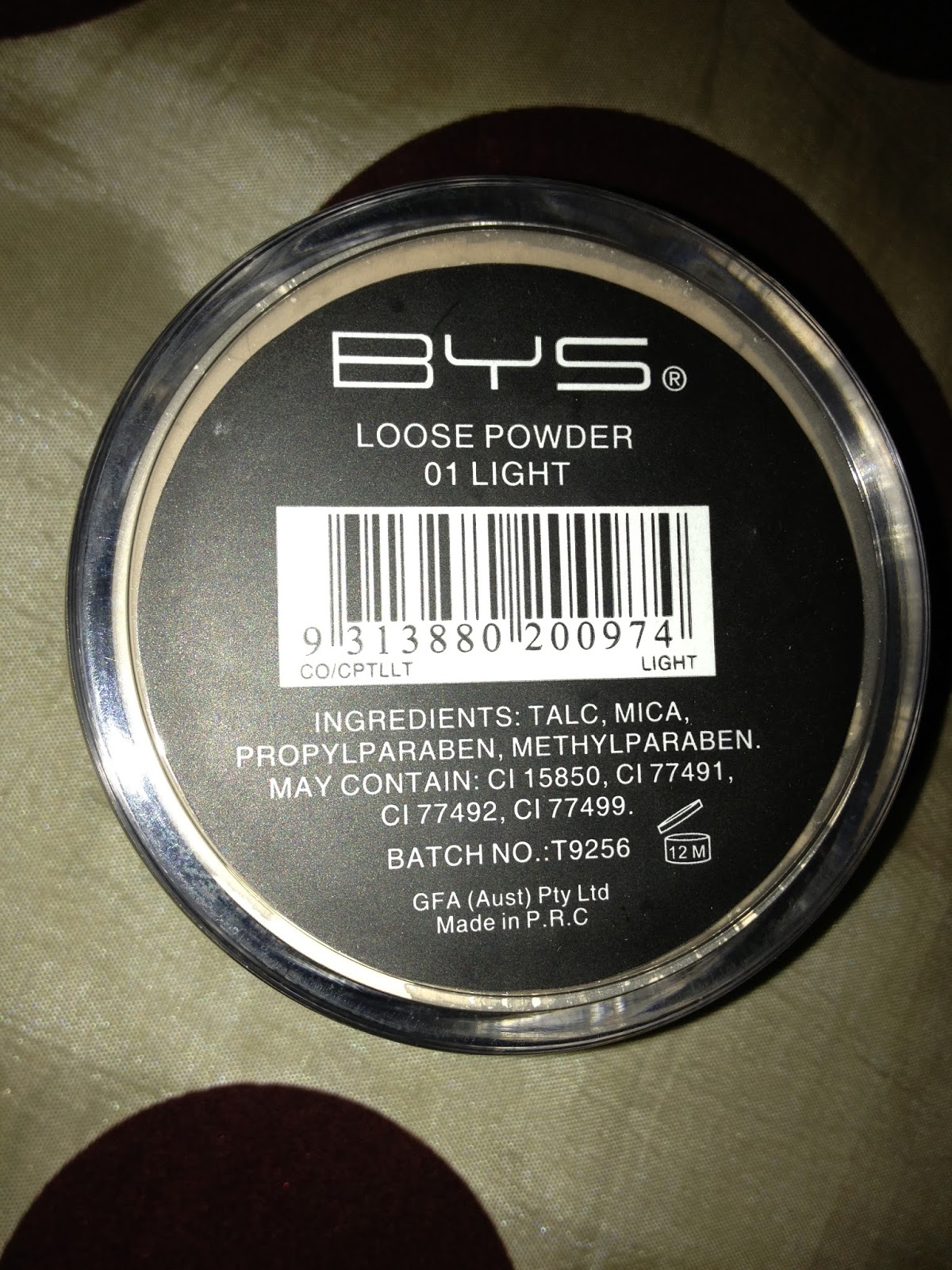Stylestat: BYS Loose Powder