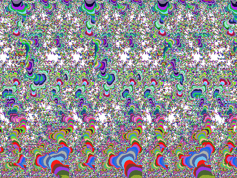 Animated Stereogram Magic Eye