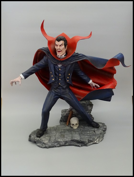 NIMAJNEB SCULPTURE: Dracula custom