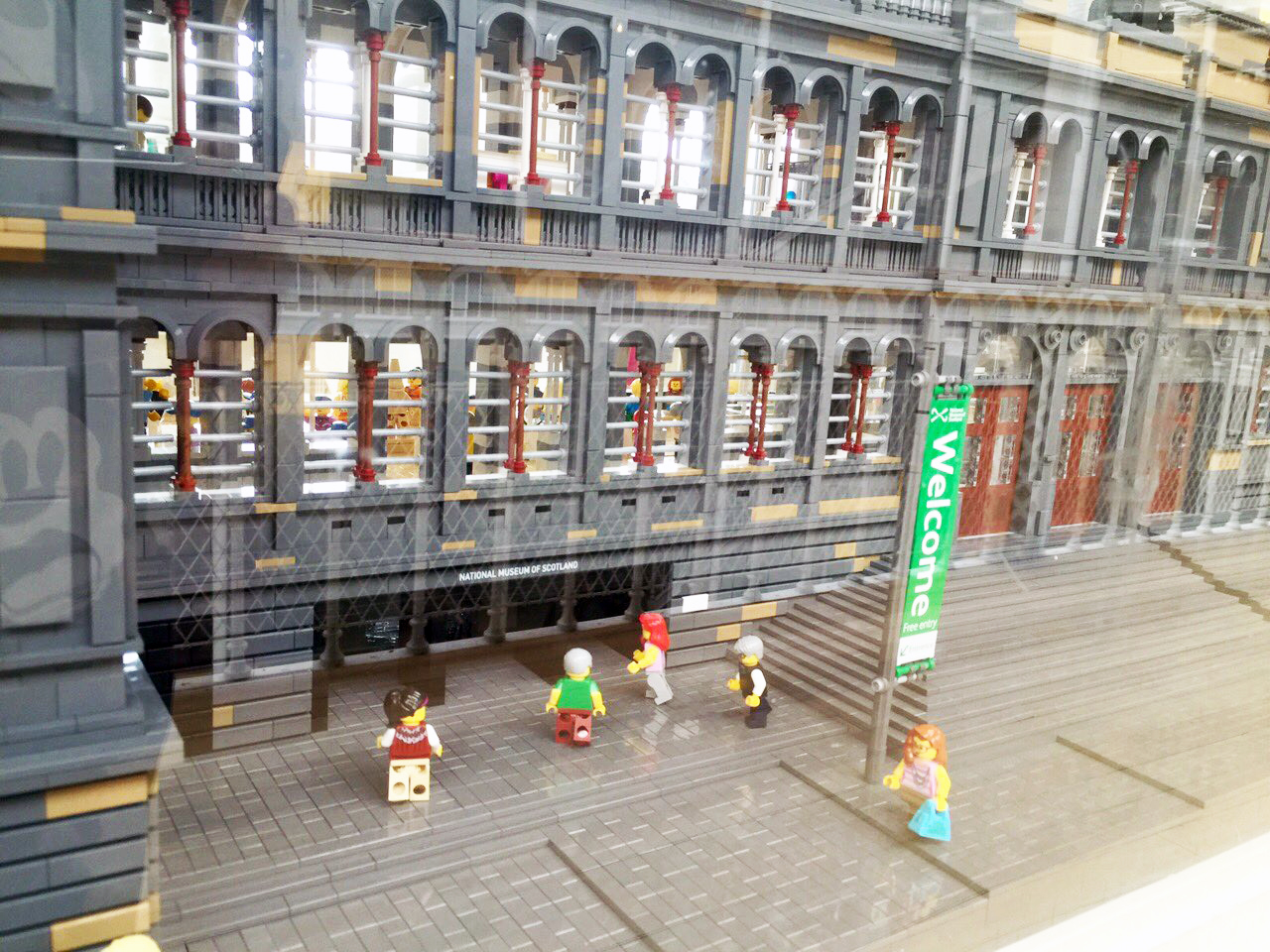 Just Toys: the national museum of scotland made from LEGO