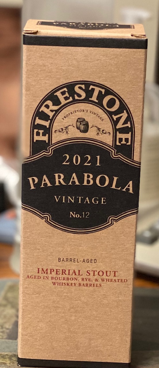 The Wine and Cheese Place: Firestone Walker Parabola Bourbon Barrel ...