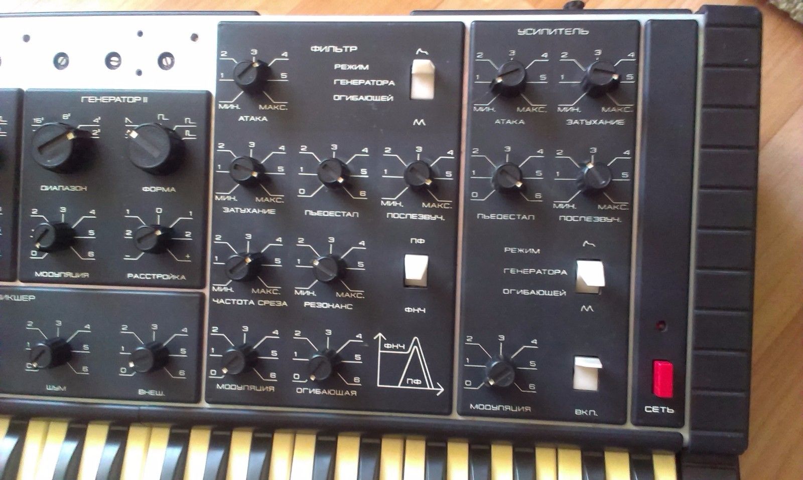 MATRIXSYNTH: Polivoks Soviet Russia Analog Synth