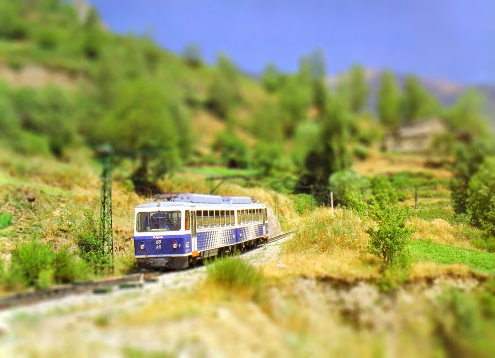 Tilt Shift Photography: Tilt Train
