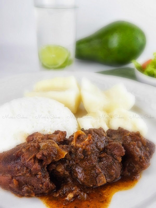 Goat Stew, CHIVO GUISADO | Mari's Cakes (English)