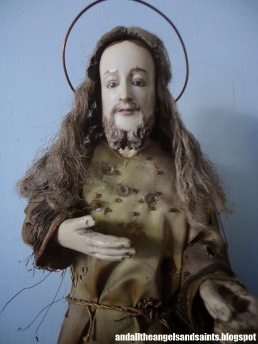 AND ALL THE ANGELS AND SAINTS: 192. Santo Networking: AN ANTIQUE IVORY ...