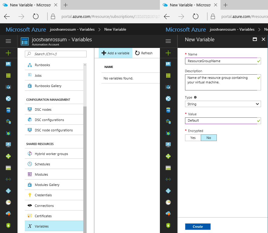 Microsoft BI Tools: Schedule Start of Azure Virtual Machine