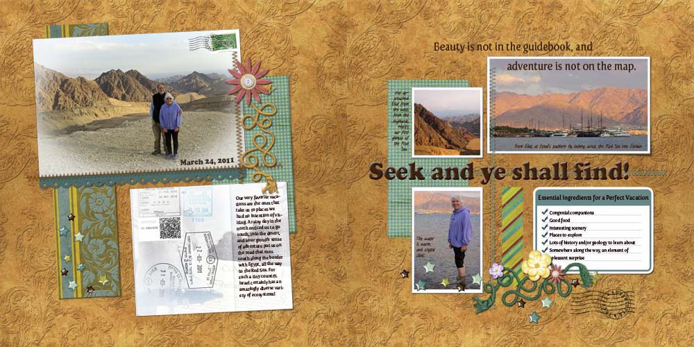 C.J.'s Scrapbook: Israel!