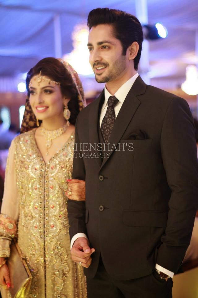 Aiza Khan and Danish Wedding pics Walima Special | Just Bridal