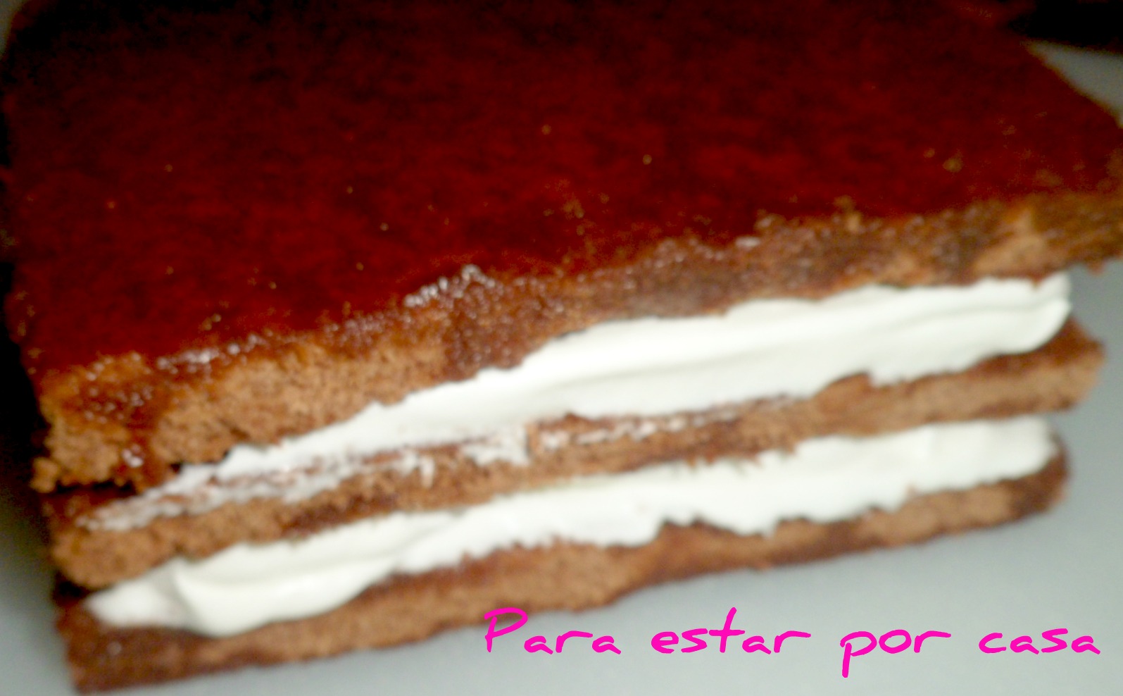 Para estar por casa: Pastel "Mocca Blanco"