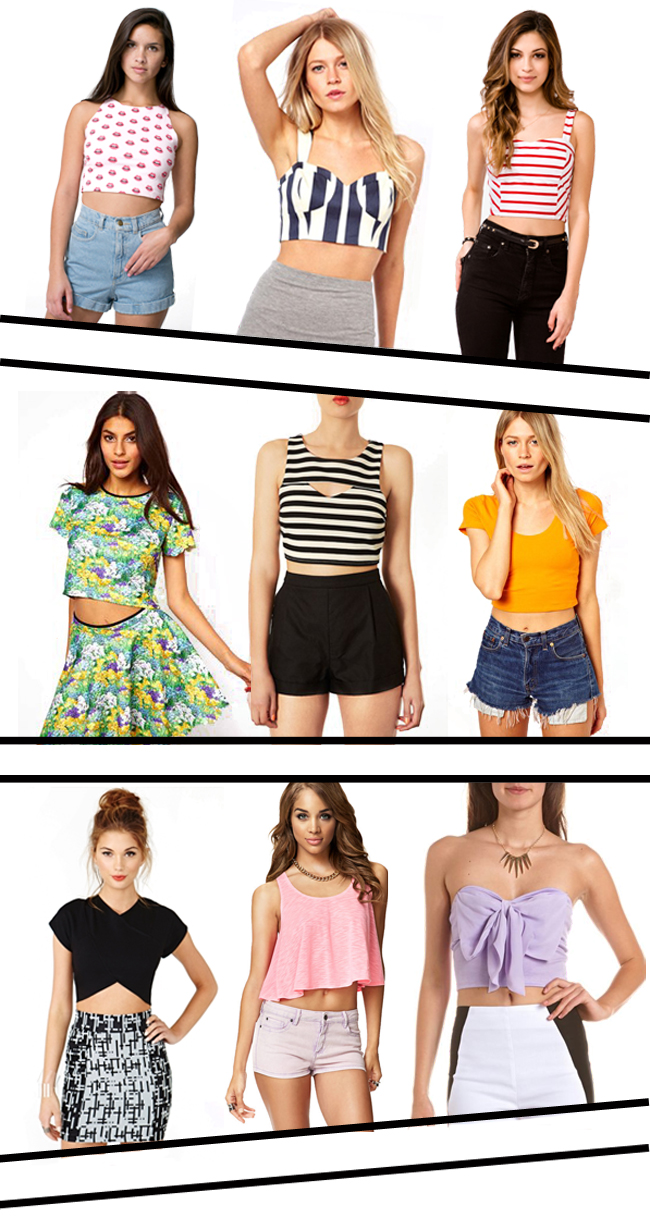 Here & Now | A Denver Style Blog: trends that make you go hmm... crop tops