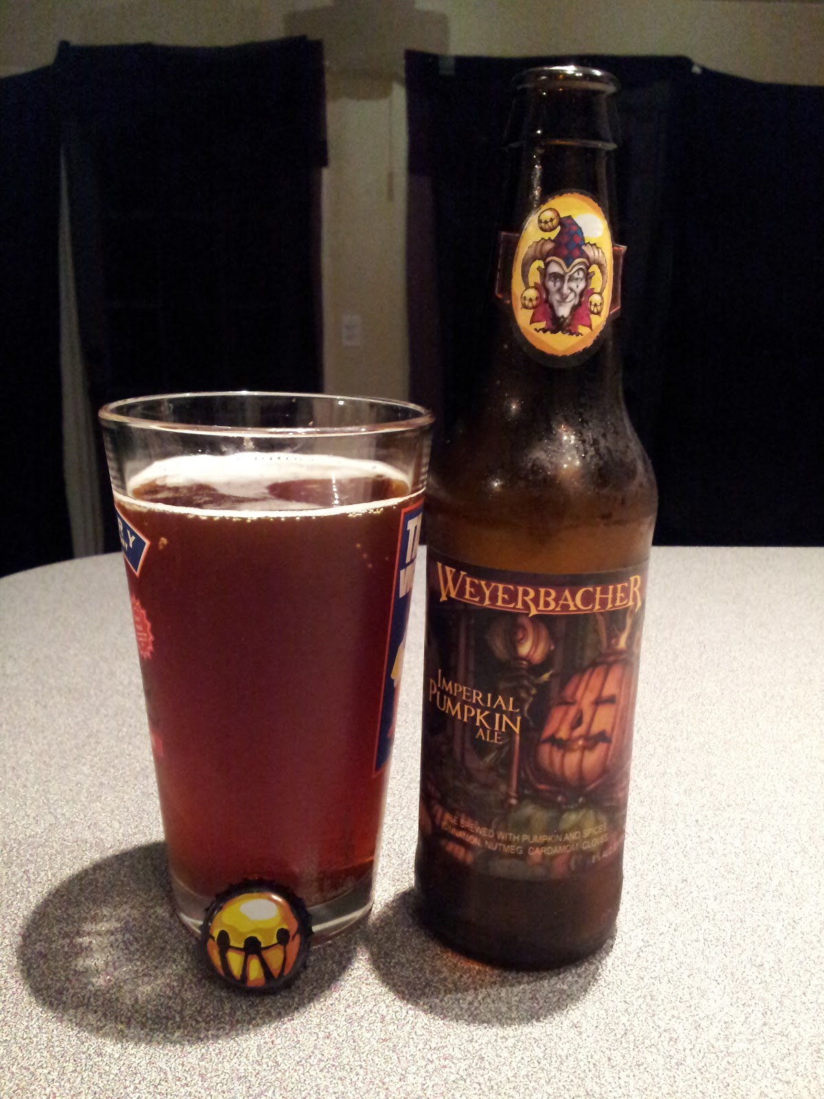 Black Metal and Brews: Beer Review: Weyerbacher's Imperial Pumpkin Ale