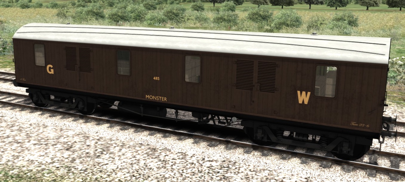 Victory Works: GWR County (1000 Class): Parcels Vans