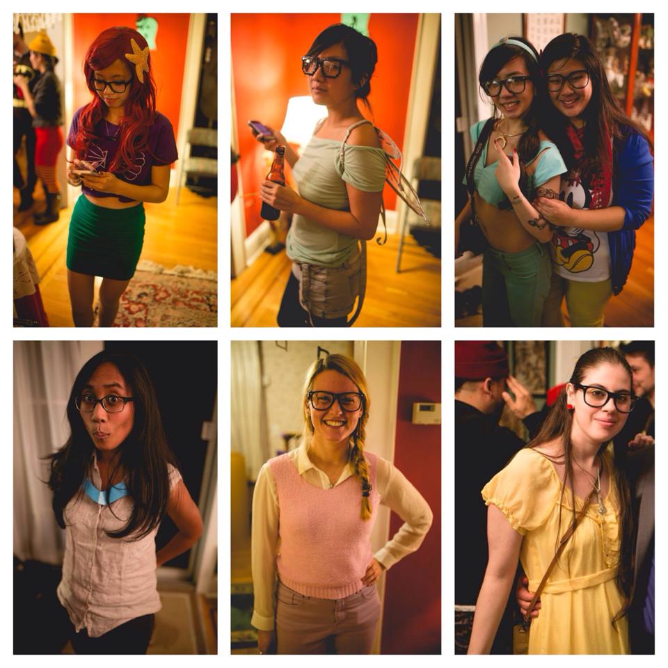 Hipster Disney Characters
