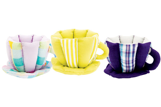 Eu Amo Artesanato: Porta-chá xícara de patchwork com molde e passo a passo