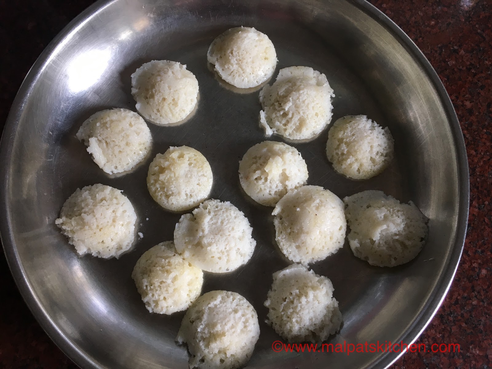 CURD IDLIS, how to make small idlis soaked in yogurt ~ Malpats Kitchen