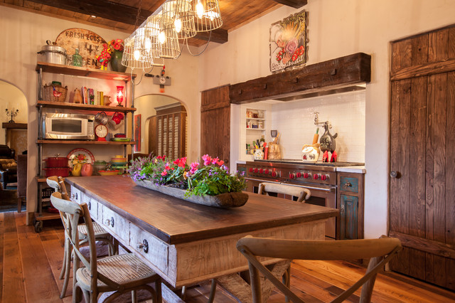 Eye For Design: Decorating The Rustic Kitchen