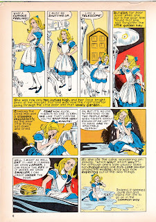 Alice big and small: Marvel Comics UK Alice in Wonderland